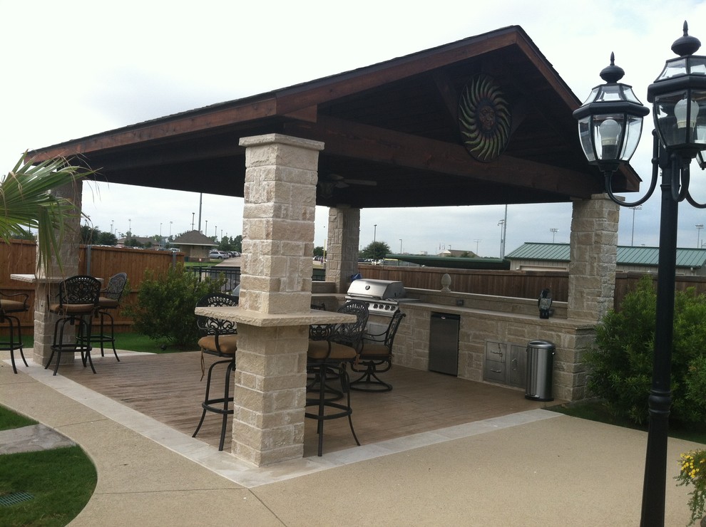 BMR Pool and Patio Patio Covers - Rustic - Patio - Dallas - by BMR Pool ...