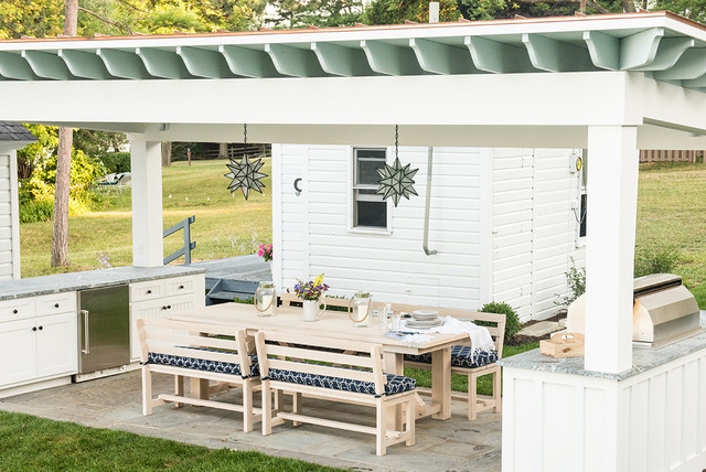 Boathouse and Outdoor Dining - Traditional - Patio - Burlington - by ...