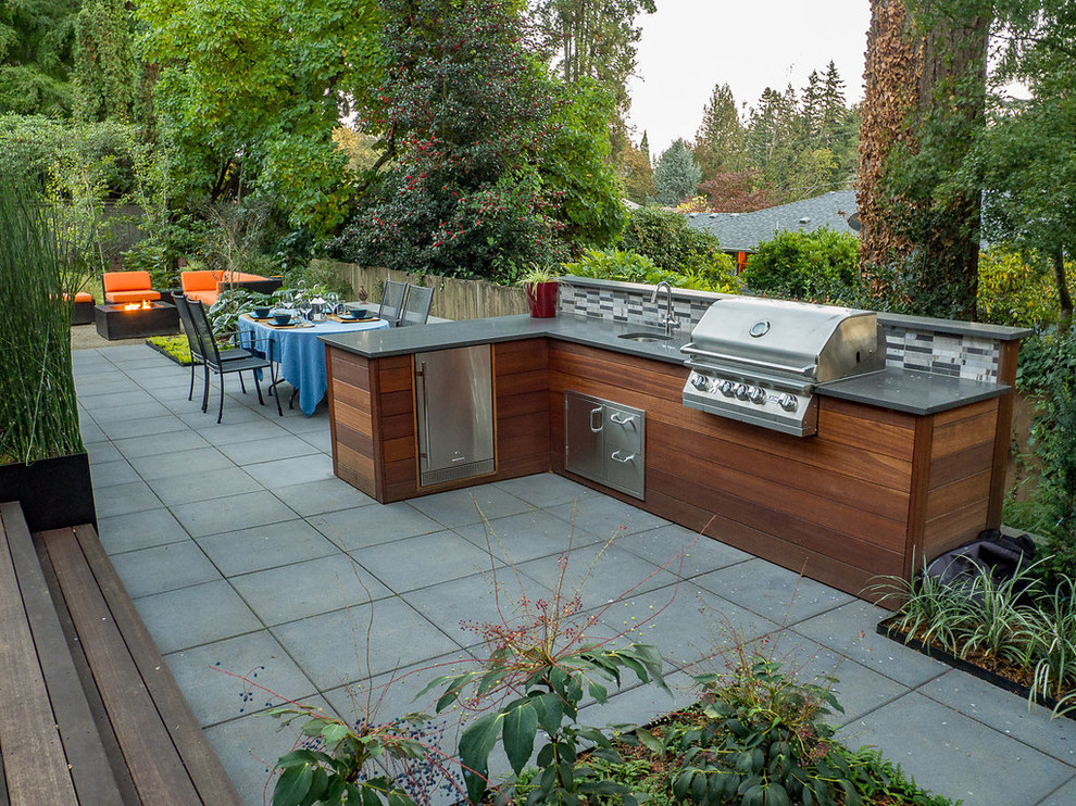 Brandi & Dwight - Outdoor Living - Modern - Patio - Portland - by ...