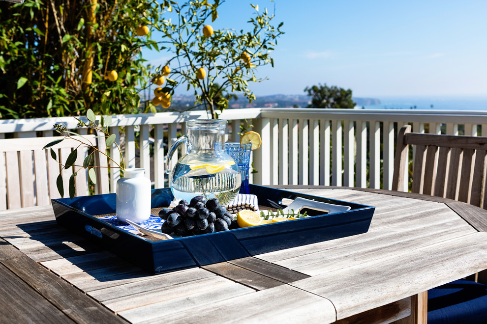 Breezy Blue Home - Beach Style - Patio - Sacramento - by Courtney ...