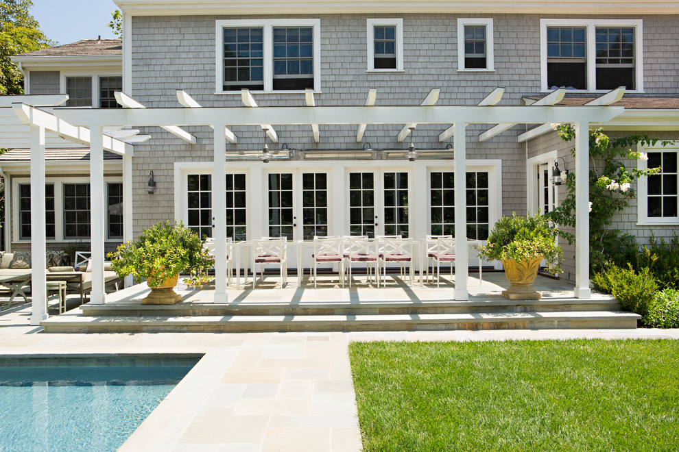 Brentwood 2 - Traditional - Patio - by Patricia Benner Landscape Design ...
