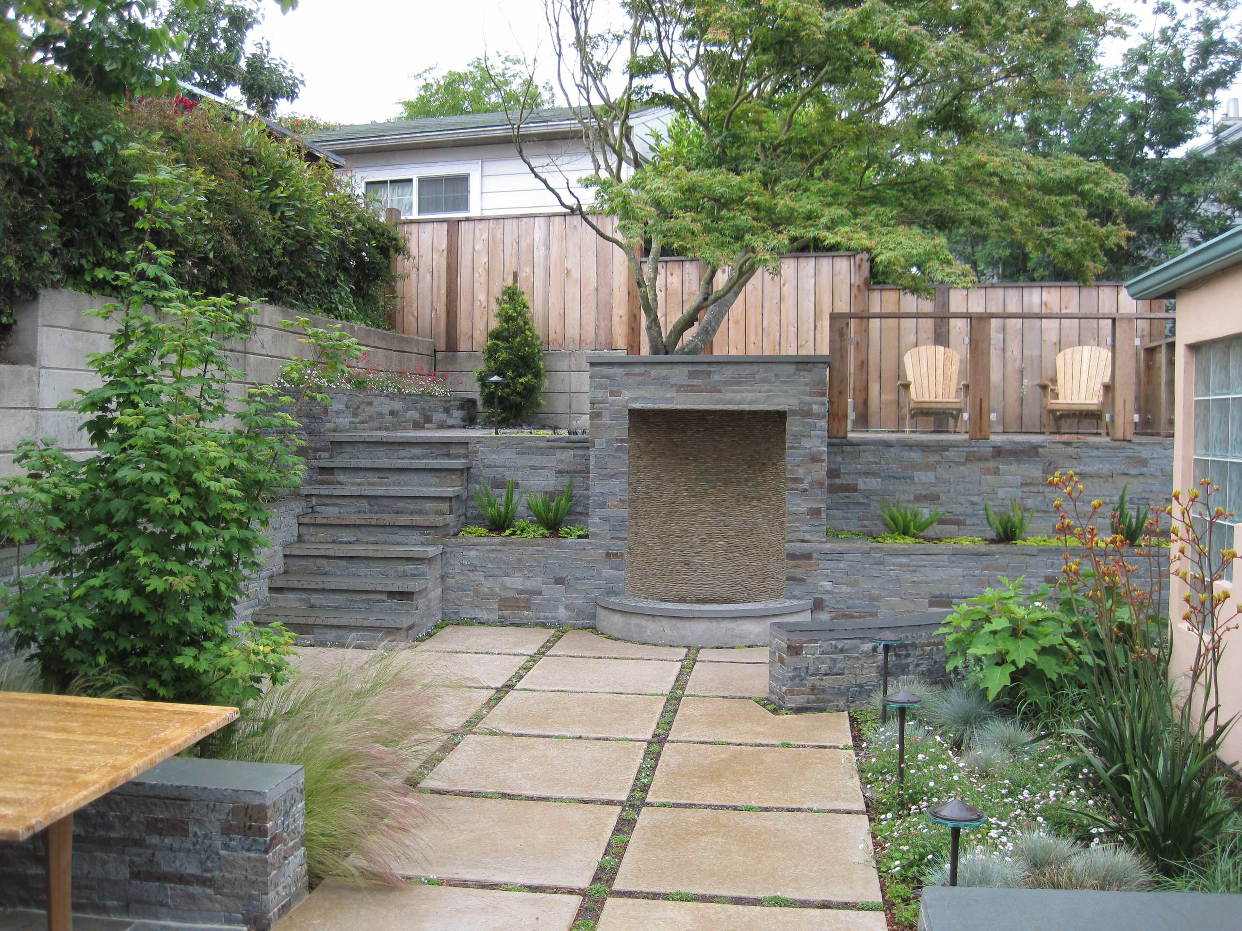 Raised Concrete Patio Design Ideas