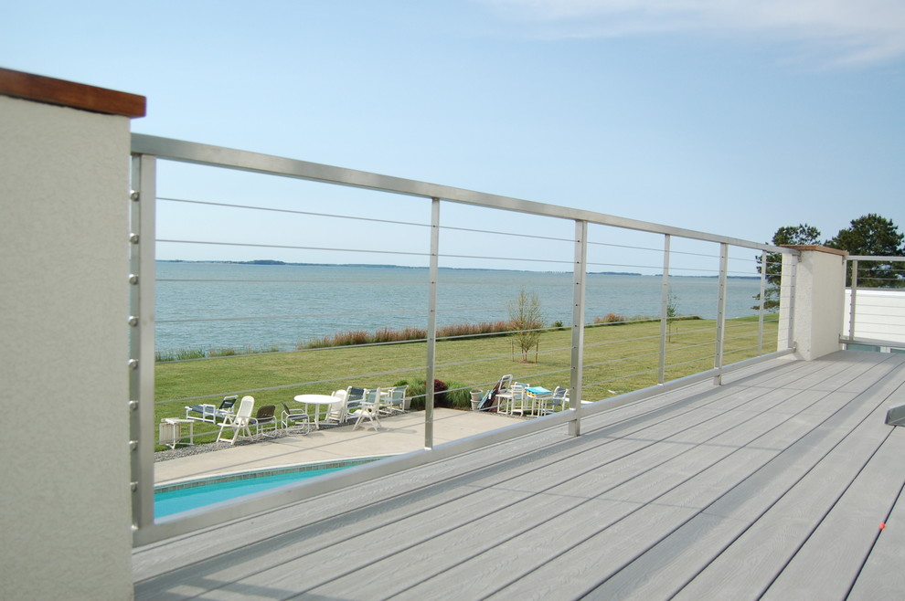 Cable Railing Projects - Contemporary - Patio - DC Metro - by Koppers ...