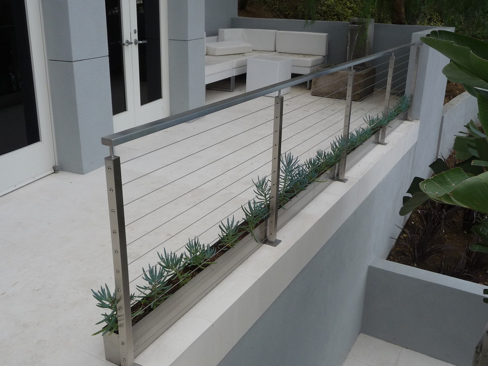 Cable Rails Installation - Contemporary - Patio - Los Angeles - by ...