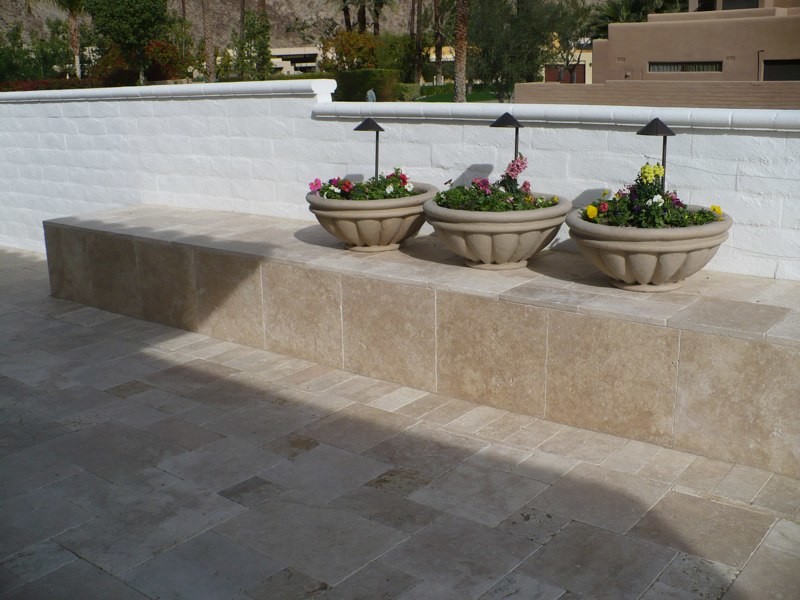 Cafe Light Versailles Pattern Landscape Paver Pool/Patio Project ...