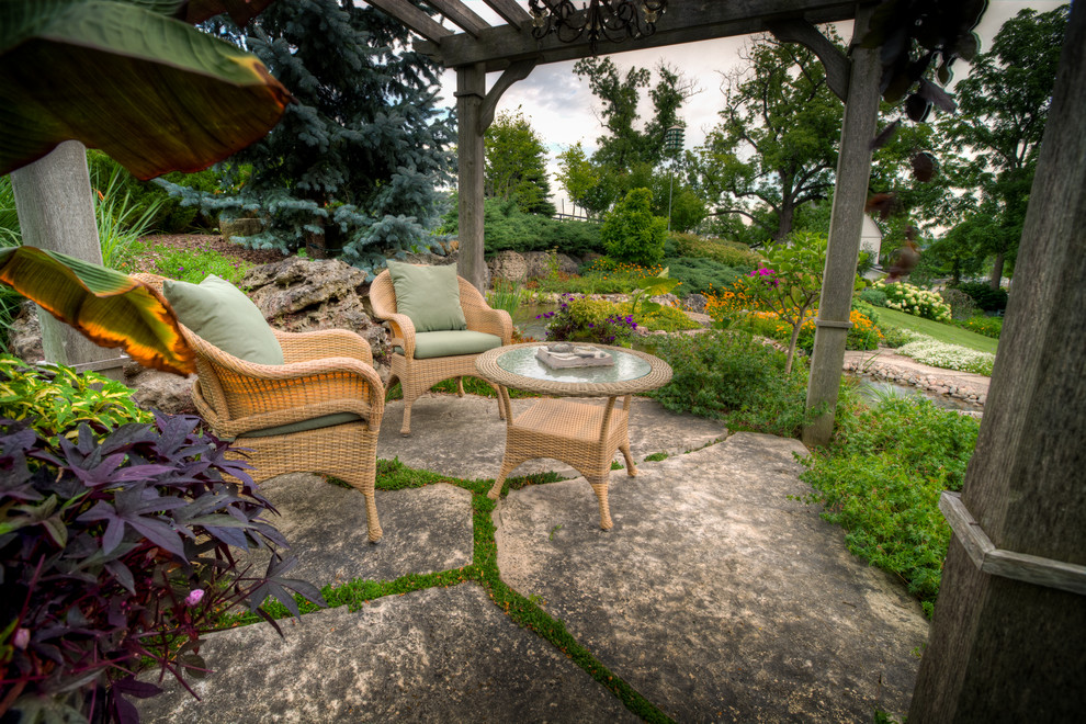 Caledonia Oasis - Rustic - Patio - Toronto - by Gelderman Landscape ...