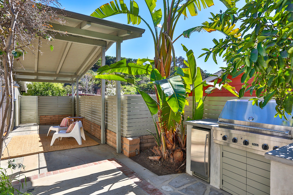 California Beach Cottage Patio - Beach Style - Patio - Los Angeles - by ...