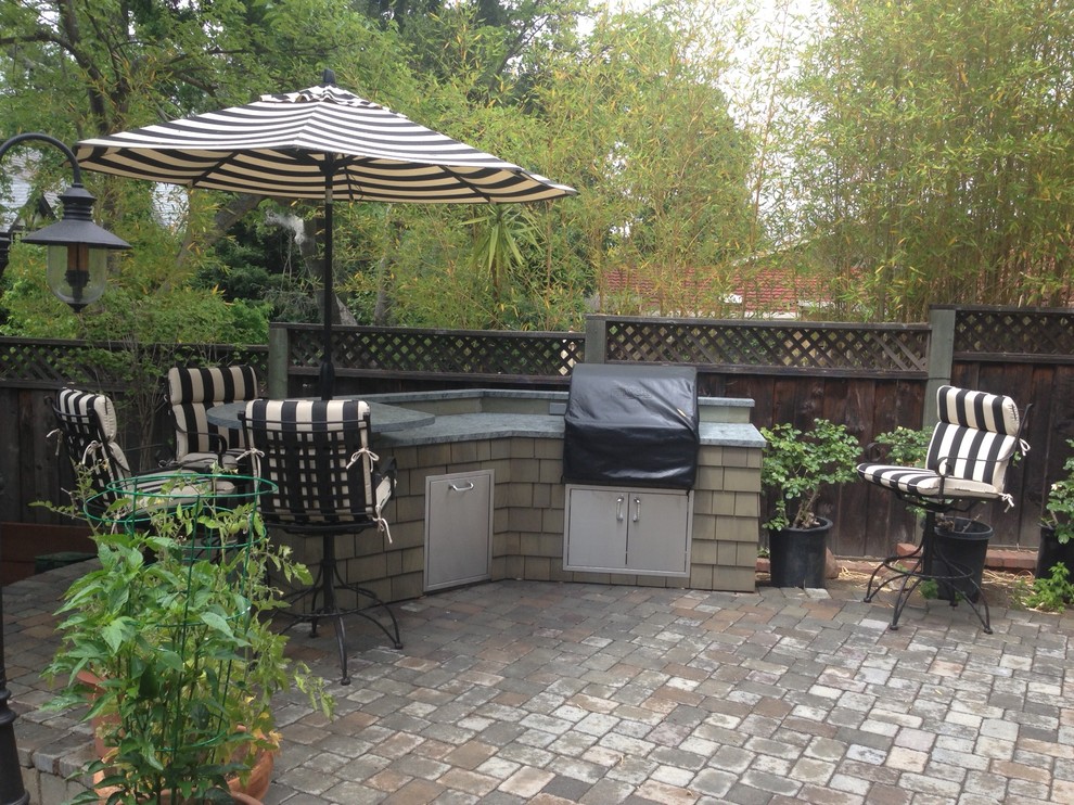 California Outdoor Kitchen LG - Traditional - Patio - San Francisco ...