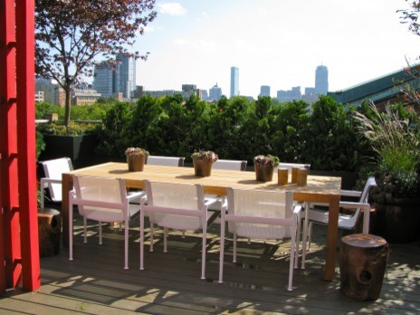 Cambridge, MA Rooftop Garden - Contemporary - Patio - Boston - by Jean ...