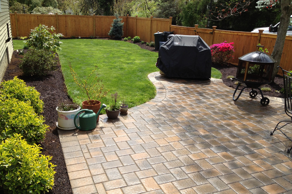 Cambridge Paving Stone Patio - Traditional - Patio - New York - by ...