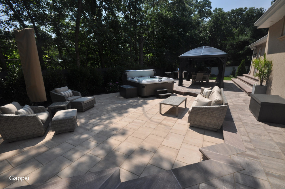 Cambridge Paving Stones and Coping Supplied And Installed By Gappsi in ...
