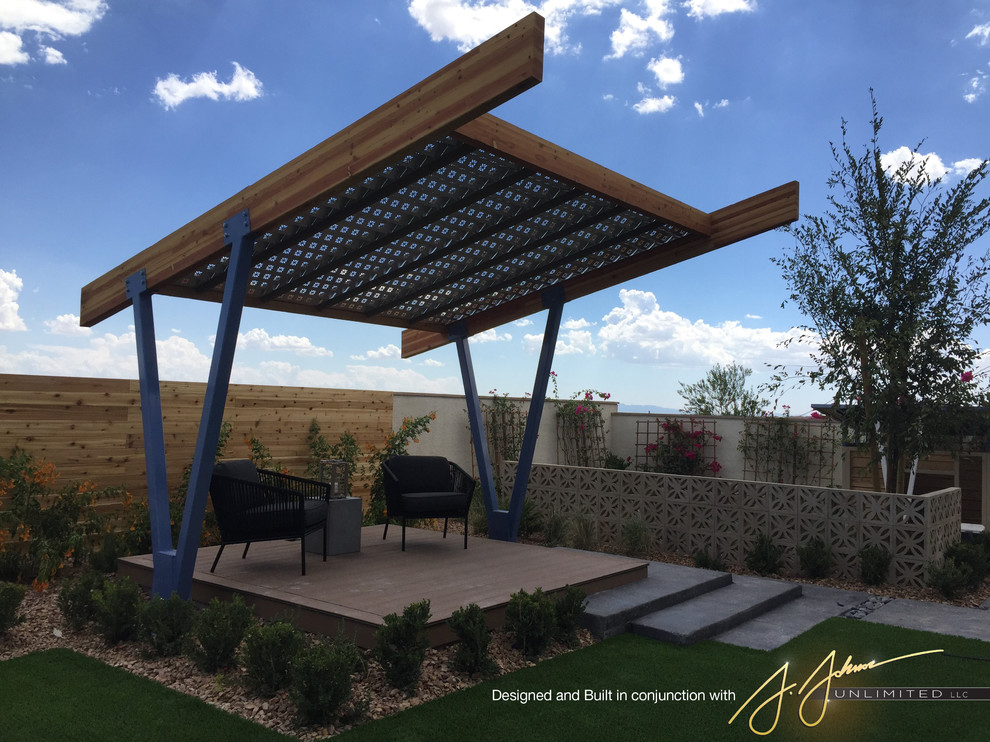 Cantilevered Shade Structure - Modern - Patio - Las Vegas - by AFR ...