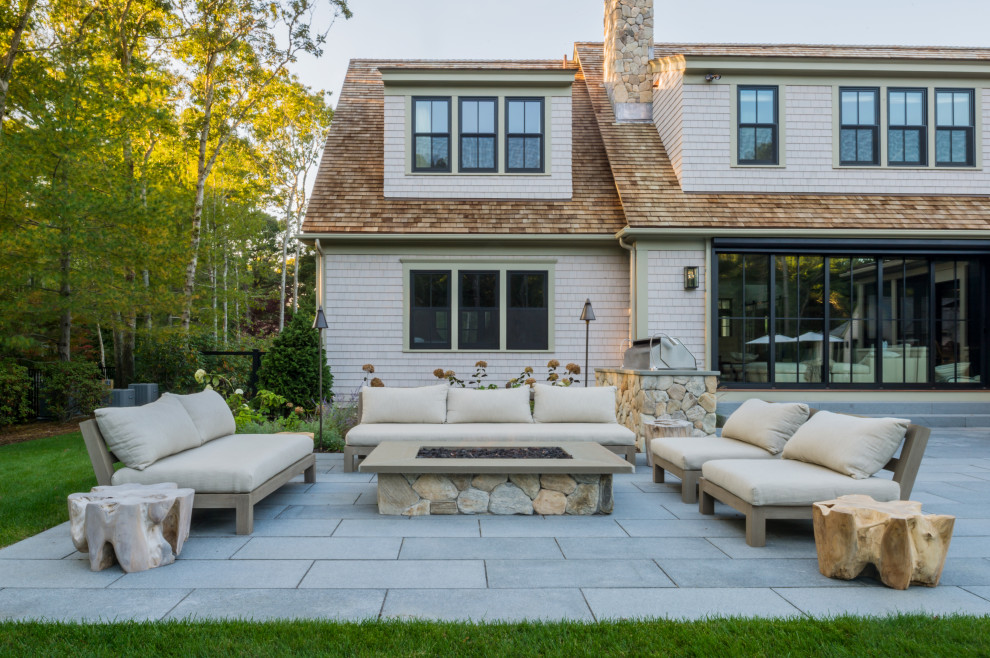 Cape Cod Outdoor Area Made for Entertaining! - Transitional - Patio ...