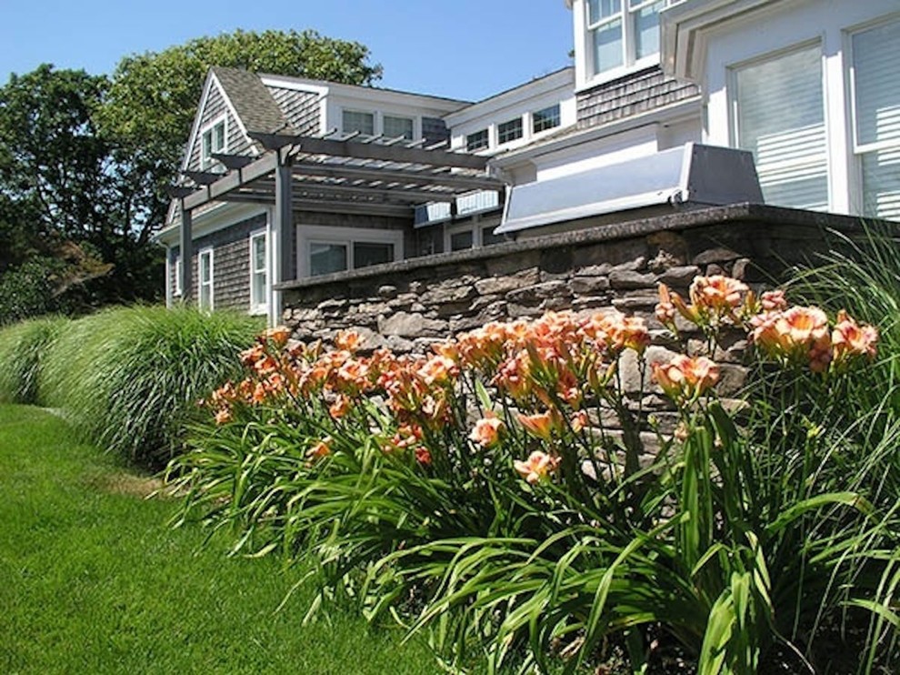 Cape Cod Pergola - Beach Style - Patio - Boston - by Avalon Design ...
