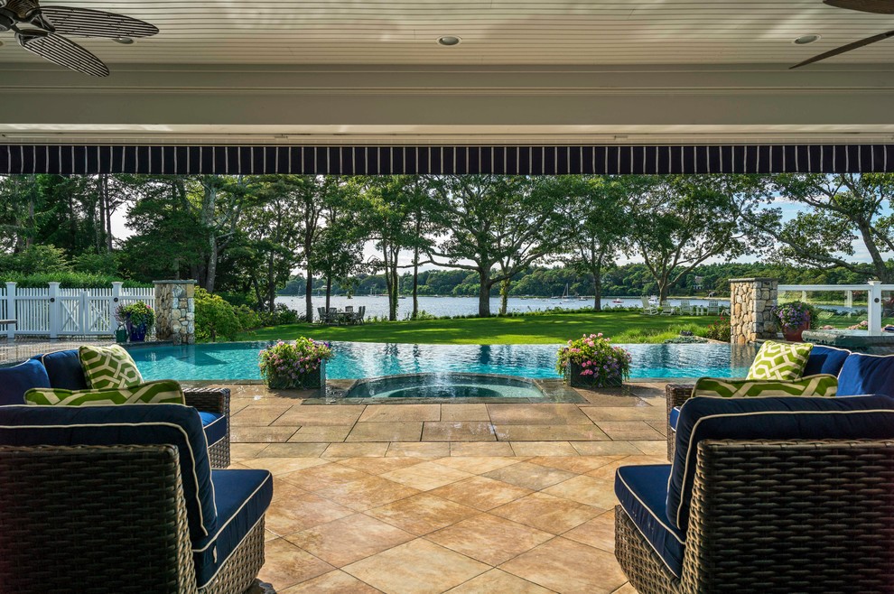 Cape Cod Pool - Beach Style - Patio - Boston - by Sudbury Design Group ...