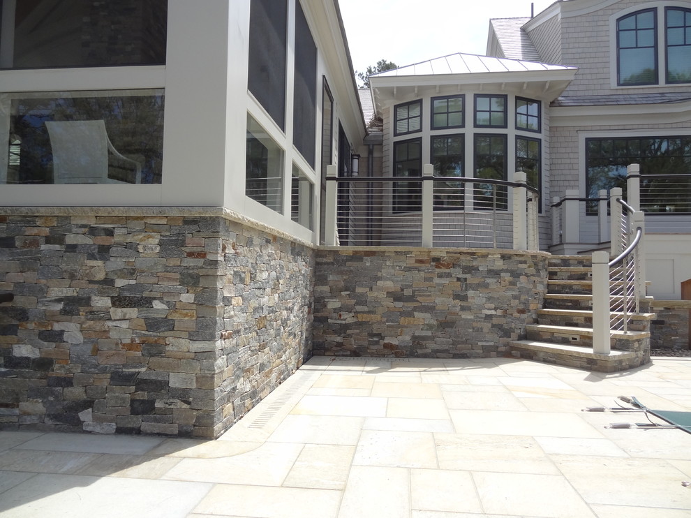 Cape Cod Vacation Home with Natural Design Elements - Traditional ...