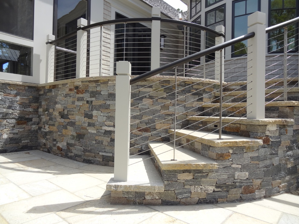 Cape Cod Vacation Home with Natural Design Elements - Traditional ...