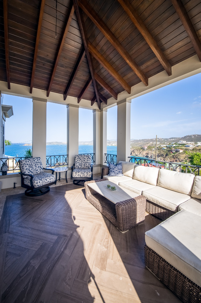 Caribbean Estate - Tropical - Patio - Other - by Milbury Architects LTD ...