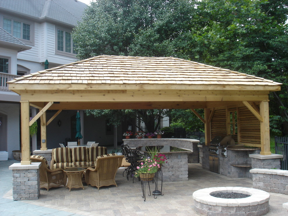 Carmel Outdoor Living & Kitchen - Traditional - Patio - Indianapolis ...