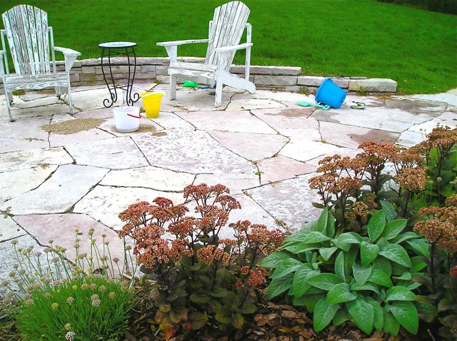 Casual Chilton Stone Patio - Beach Style - Patio - Minneapolis - by ...