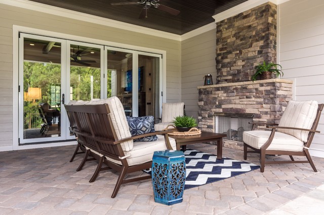 Caswell Model - Traditional - Patio - Raleigh - by Hearthstone Luxury ...