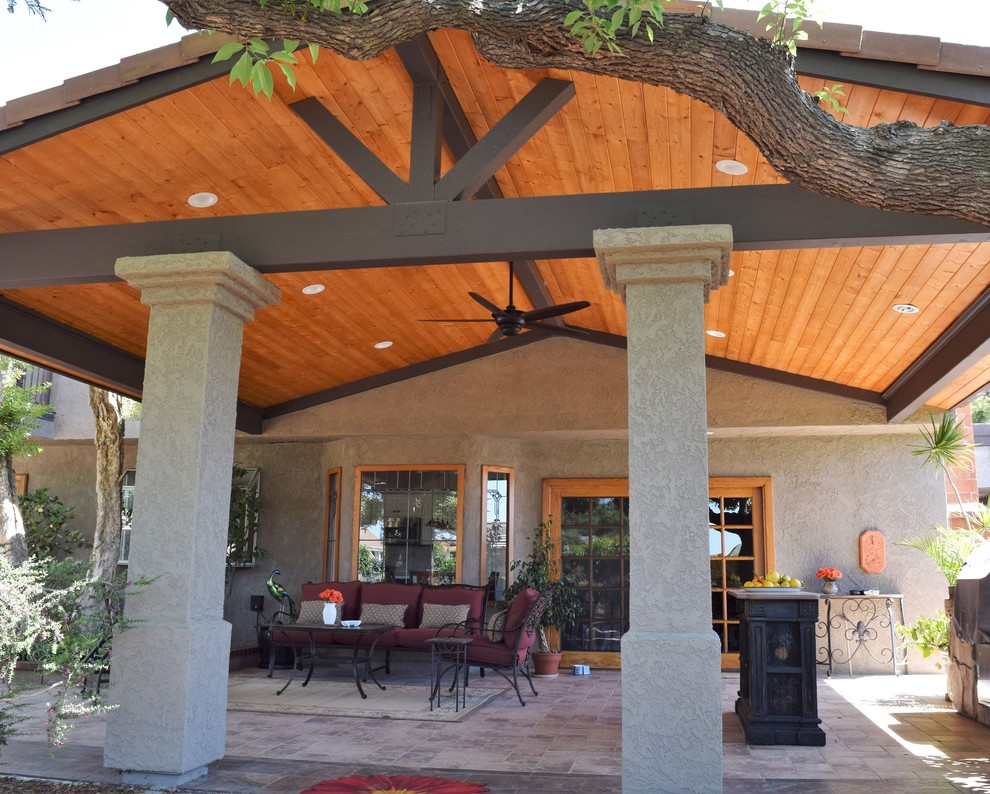 Cathedral Elegance - Rustic - Patio - Orange County - by Blueprint ...