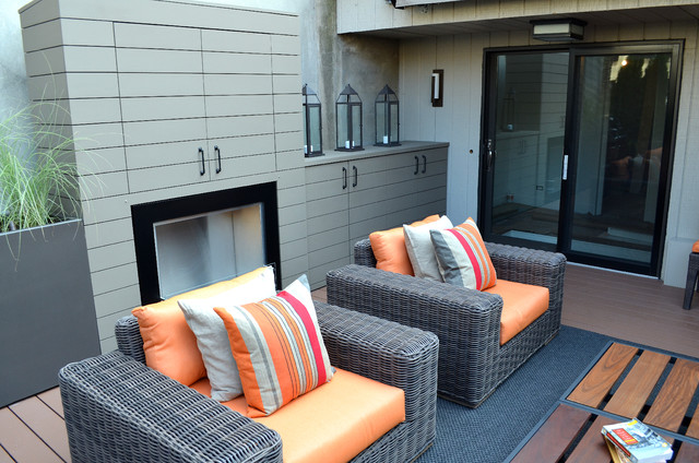 Chelsea Terrace Garden - Transitional - Patio - New York - by Jeffrey ...