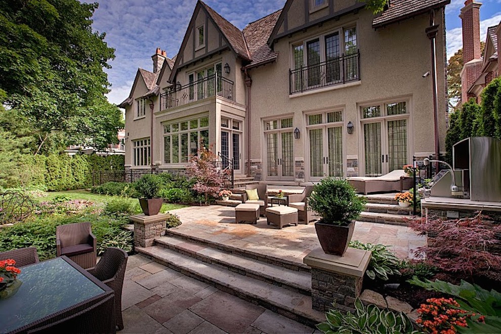 Classic New Build - Traditional - Patio - Toronto - by Landscape Plus ...