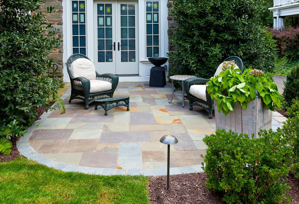 Classic Patio - Traditional - Patio - Other - by Earth, Turf, & Wood ...