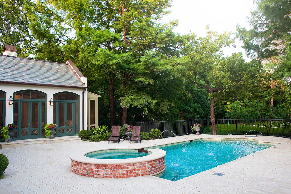 Classic Southern Pool Terrace - Traditional - Patio - Dallas - by ...