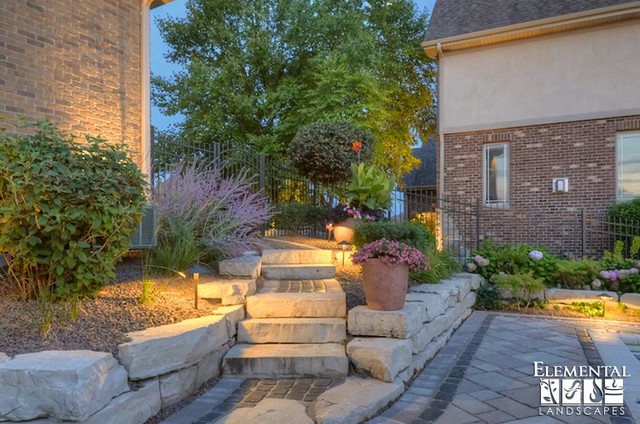 Cobblestone Landscape Renovation with Paver Pool Deck, Pergola, Outdoor ...