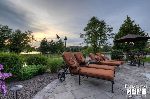 Cobblestone Landscape Renovation with Paver Pool Deck, Pergola, Outdoor ...