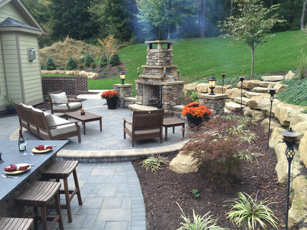 Cocktails on the Patio in Autumn - Traditional - Patio - Other - by K ...