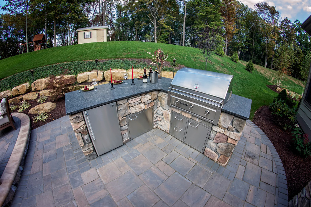 Cocktails on the Patio in Autumn - Traditional - Patio - Other - by K ...