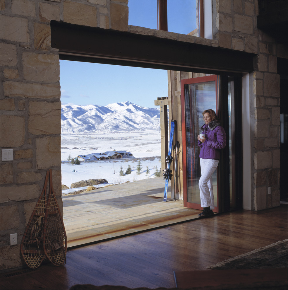 Cold Weather - Contemporary - Patio - New York - by NanaWall | Houzz