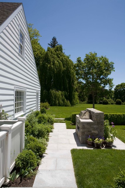 Colonial House Revival - Traditional - Patio - New York - by Devore ...