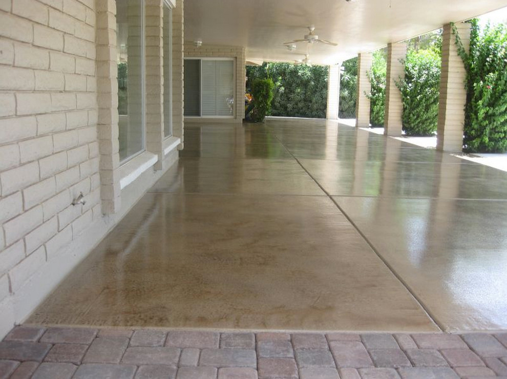 Color Fusion - Patio - Phoenix - by Desert Rose Concrete Coating | Houzz