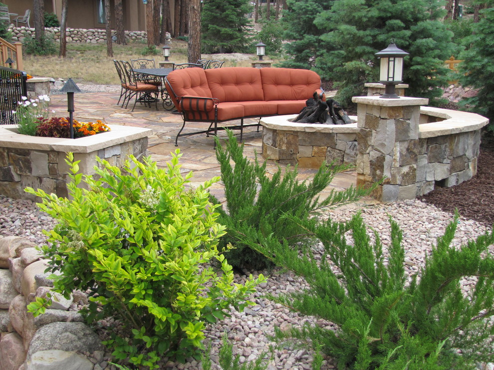 Colorado Style Outdoor Fire Pit & Entertainment Lounge | Monument, CO ...