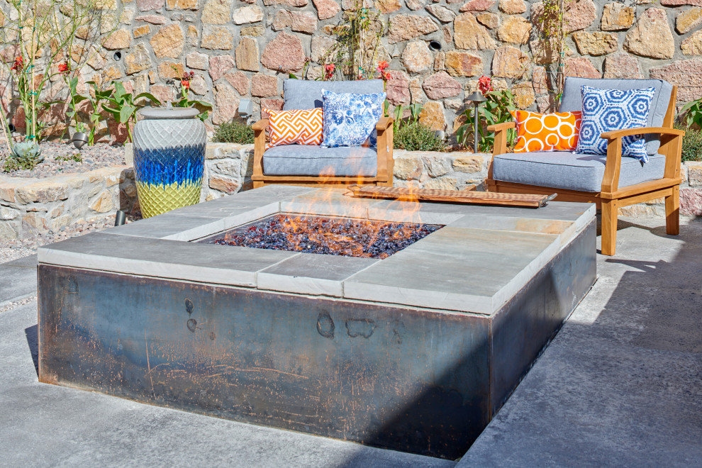 Complete Contemporary Outdoor Living West El Paso - Contemporary ...