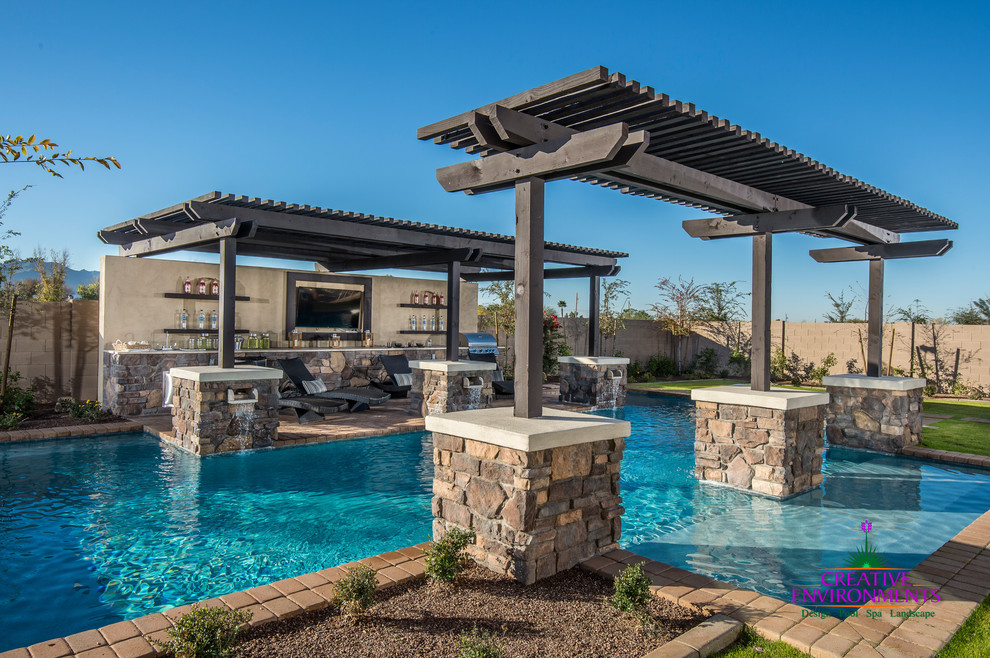 Complete Model Home Customization - Modern - Patio - Phoenix - by ...