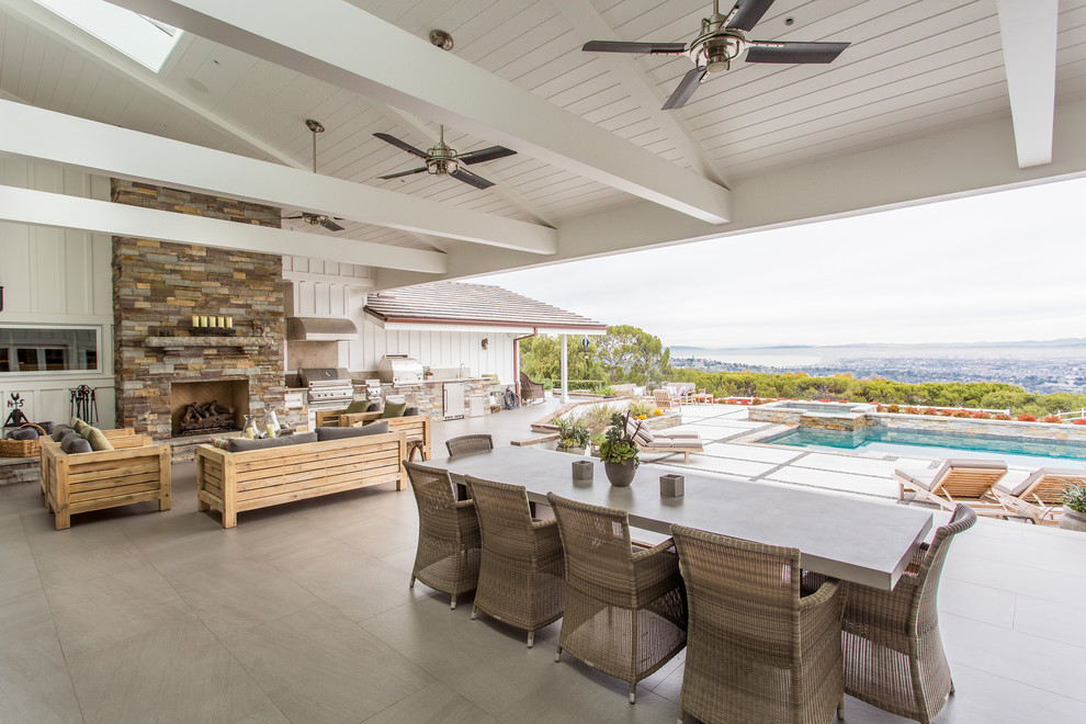 Comtemporary Ranch - Farmhouse - Patio - Los Angeles - by C & C ...