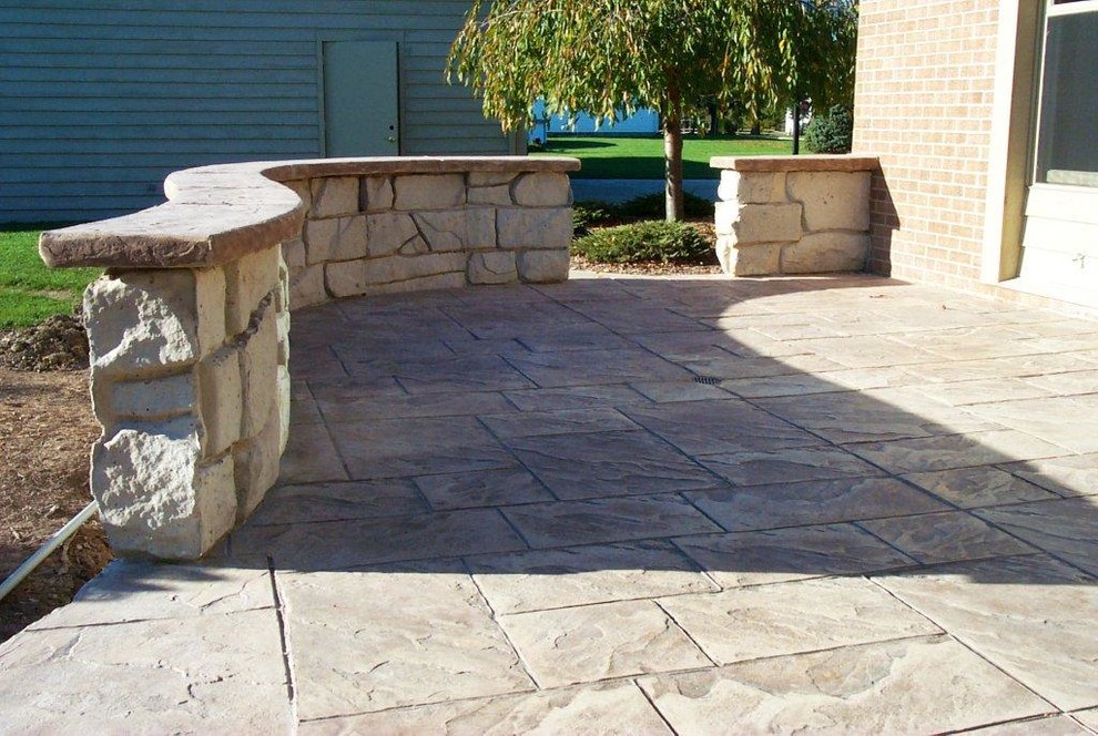 Concrete and Stone Work - Traditional - Patio - Other - by Performance ...