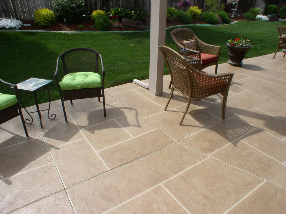 Concrete Coating - Contemporary - Patio - Boise - by Covertech | Houzz