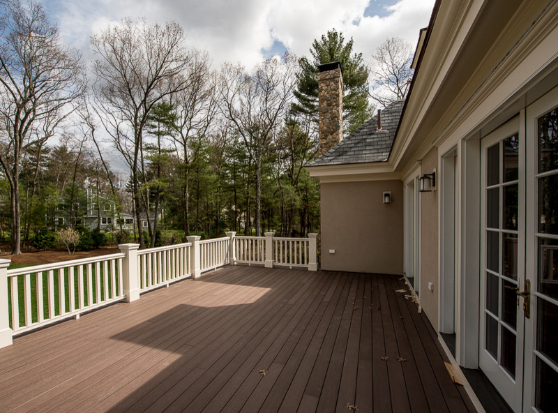 Contemporary French Colonial - Contemporary - Patio - Boston - by ...