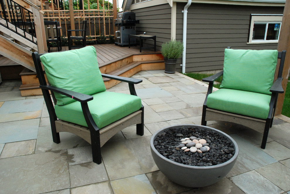 Contemporary Meets Classic - Contemporary - Patio - Vancouver - by Matt ...