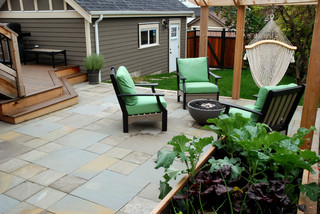Contemporary Meets Classic - Contemporary - Patio - Vancouver - by Matt ...