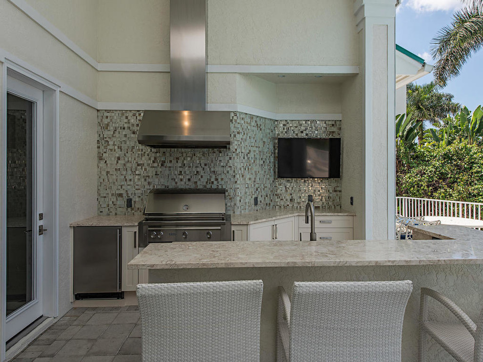 Contemporary Neapolitan - Contemporary - Patio - Miami - by Little Palm ...