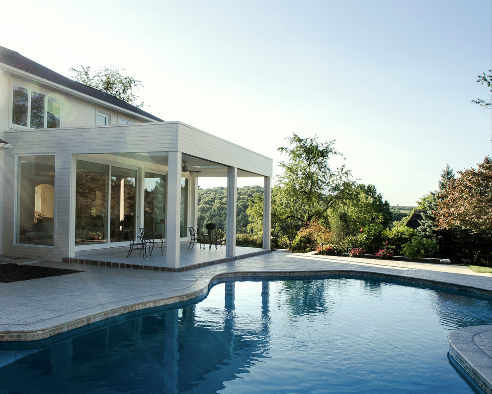 Contemporary Open Air Living Space - Contemporary - Patio ...