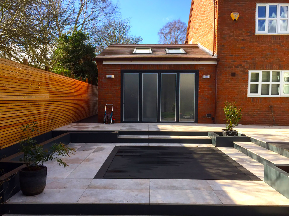 Contemporary patio - Staffordshire - Contemporary - Patio - West ...