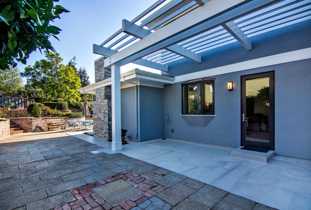 Contemporary Prairie Style Addition + Remodel - Contemporary - Patio ...